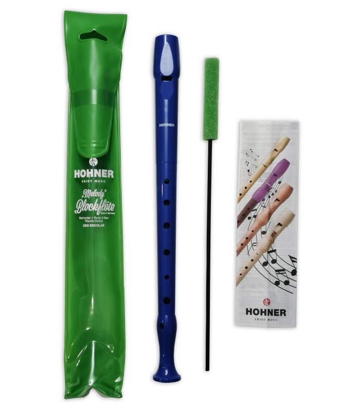 Hohner 9508 Soprano Melody Line Azul | Flauta dulce | Salão Musical