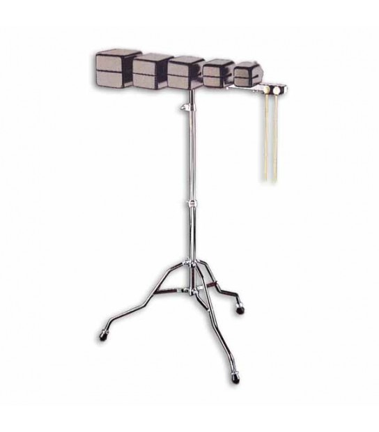 temple blocks para iniciação musical